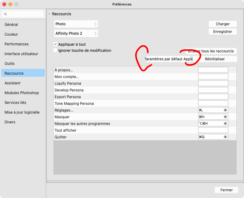 Photo 2 v2.0.4 ; Little text problem in French UI (prefs) - V2 Bugs found on macOS - Affinity ...