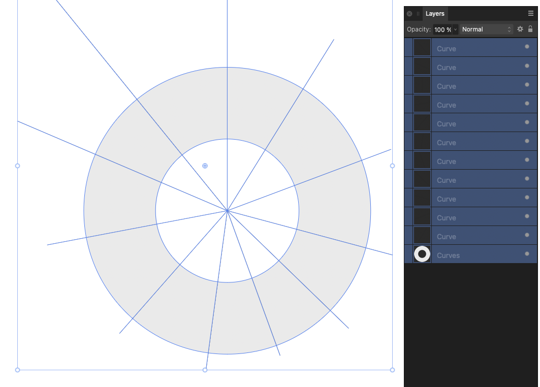 Slicing torus into segment shapes with Affinity Designer? - Affinity on Desktop Questions (macOS ...
