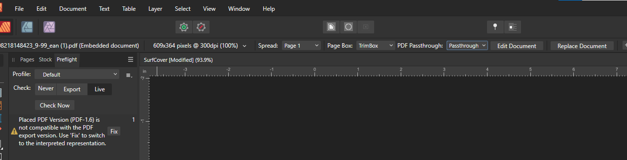 Missing Font Ocrb Barcode Error Desktop Questions Macos And Windows Affinity Forum