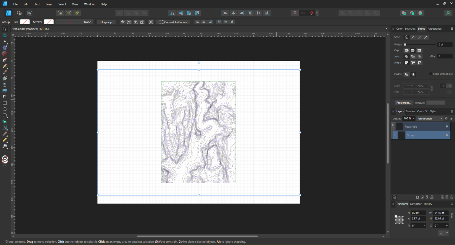 How to 'Intersect' rectangle with group of curves? - Desktop Questions (macOS and Windows ...