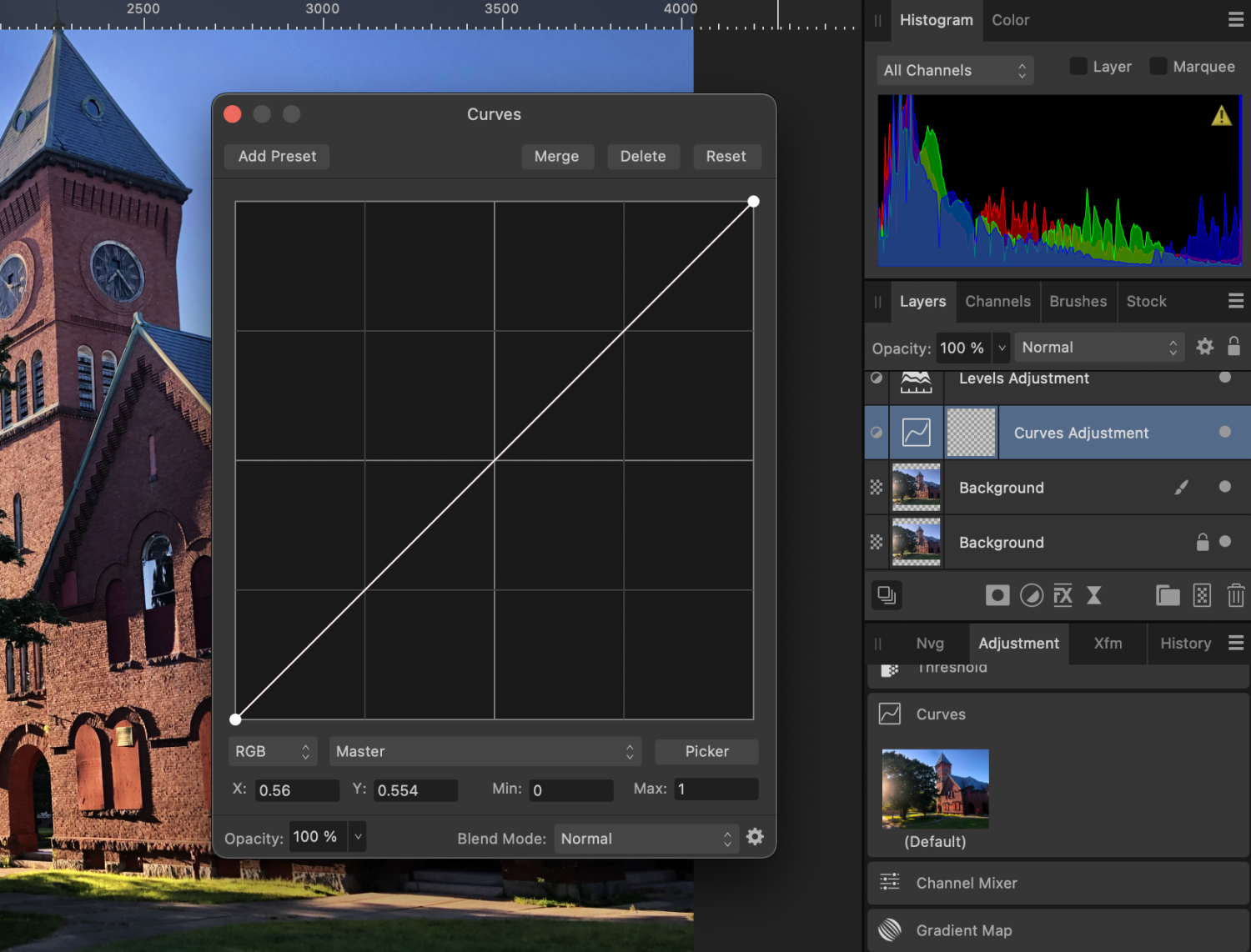 No histogram with curves channel - Desktop Questions (macOS and Windows) - Affinity | Forum