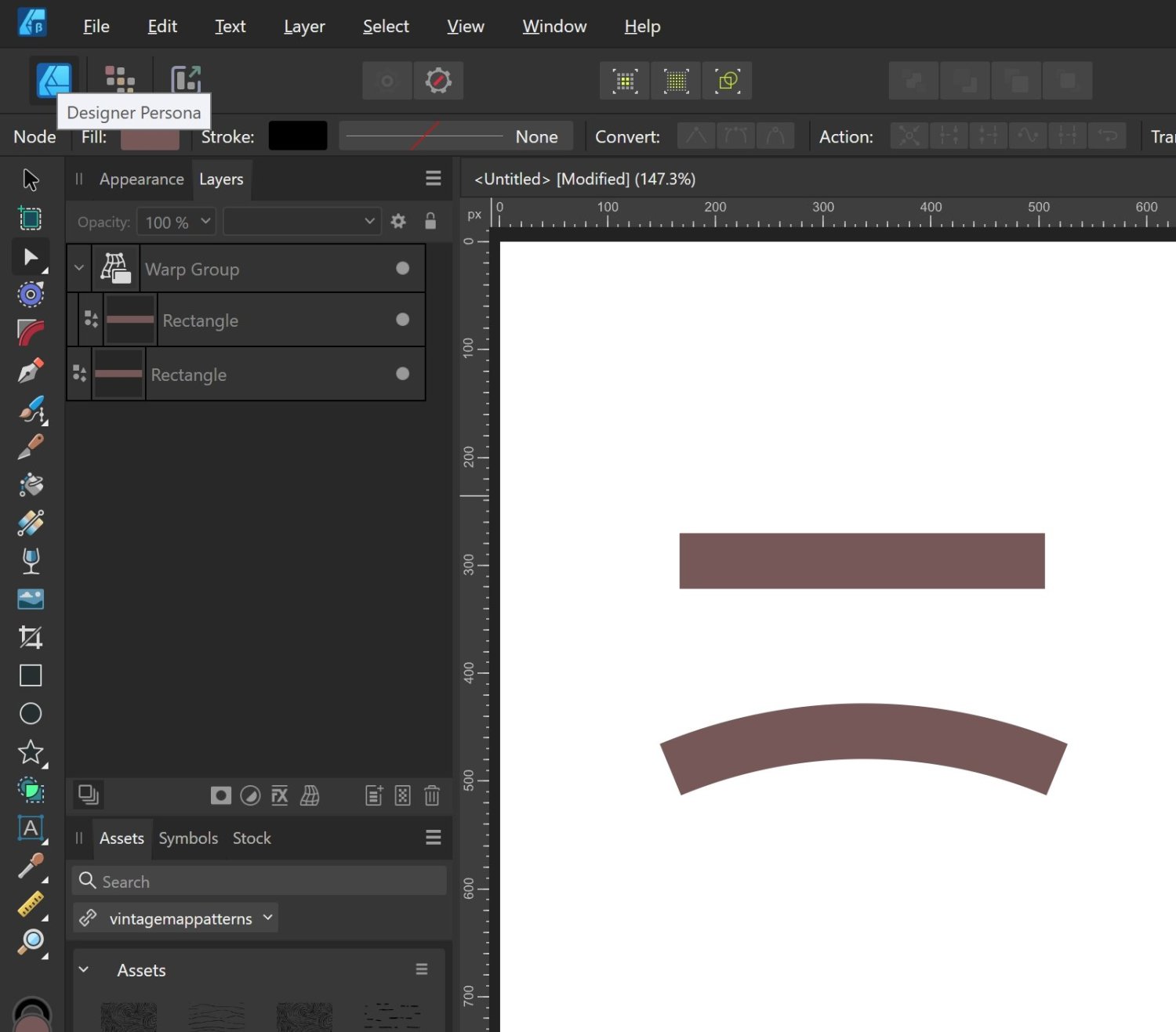 What's up with my simple warp and Windows? - Beta Software Program Members Area - Affinity | Forum