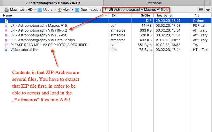 Macro installation - Desktop Questions (macOS and Windows) - Affinity ...