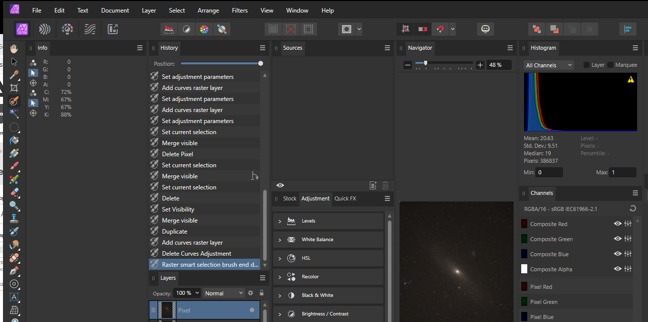 Affinity Photo 2 Where Is The Selection Refine Button Desktop Questions Macos And Windows