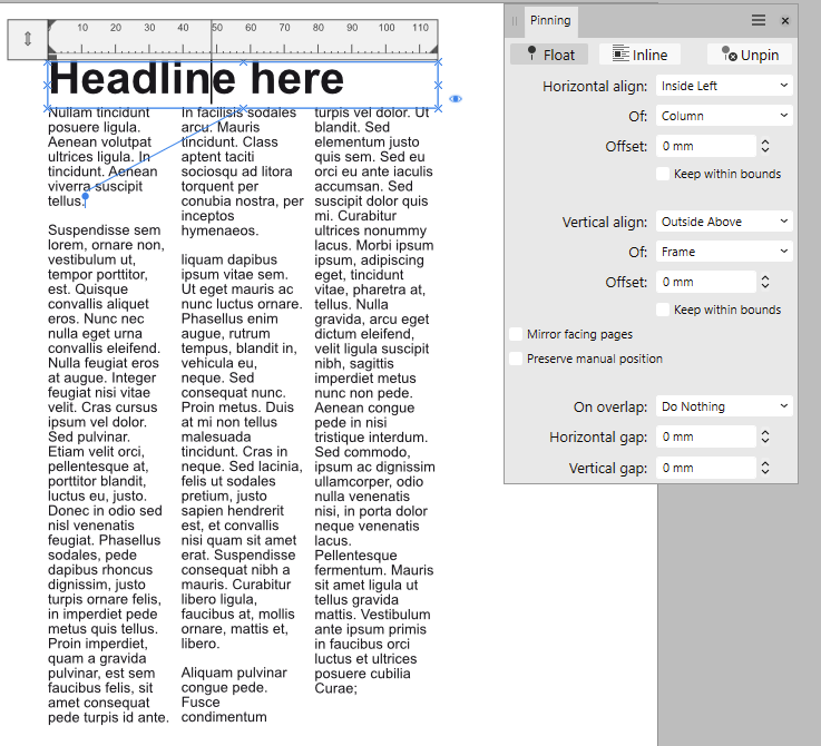 headline span column? - Desktop Questions (macOS and Windows) - Affinity | Forum