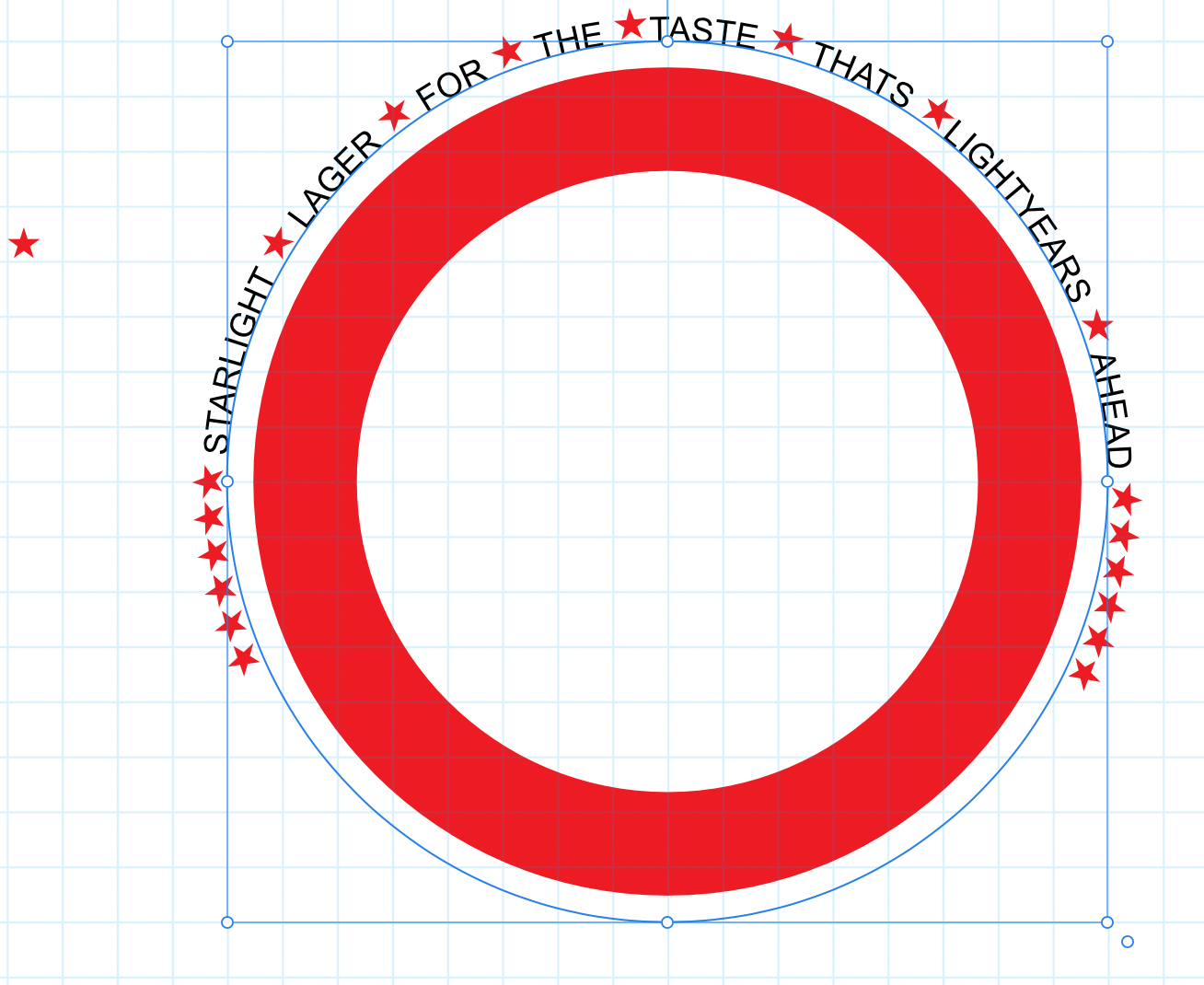 Symbols on a circular text path don't align correctly - Desktop ... Symbols on a circular text path don't align correctly - Desktop ...