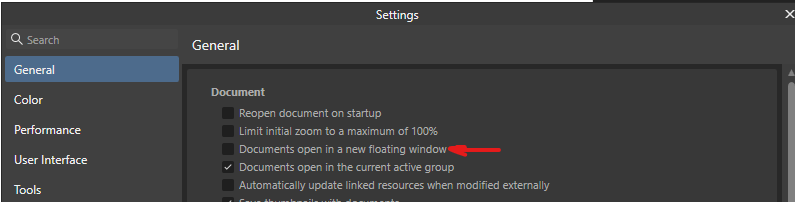 (V2) make opened images open in separate windows - Affinity on Desktop Questions (macOS and ...