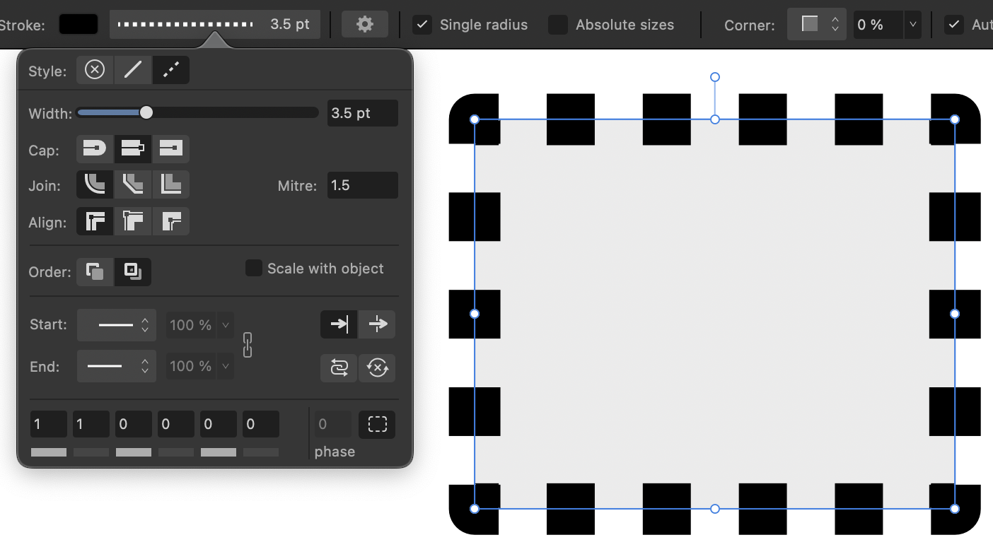 Dashed lines / stroke panel Improvements - Page 2 - [ARCHIVE] 2.5, 2.4 ...