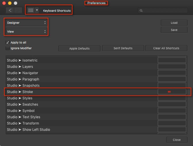 Keyboard shortcut to change stroke width (or object width)? - Desktop ... Keyboard shortcut to change stroke width (or object width)? - Desktop ...