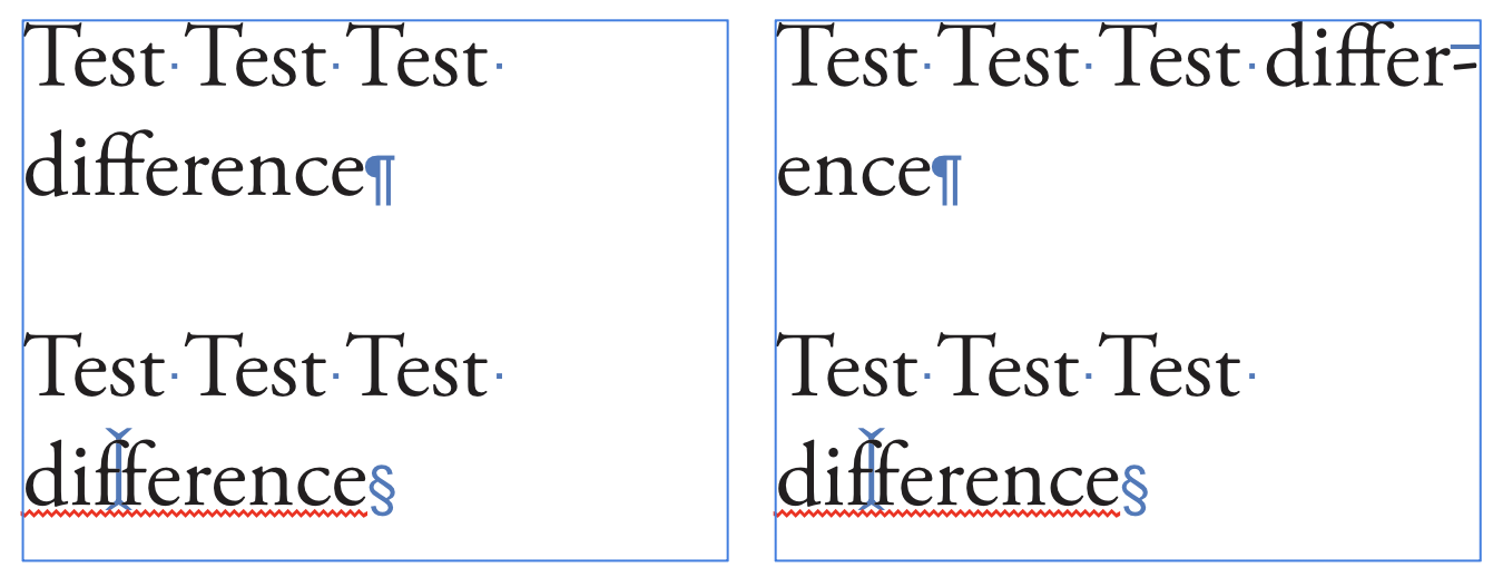 Zero Width Non Joiner Not Working Correctly Bindehemmer Arbeitet Fehlerhaft V2 Bugs Found On 