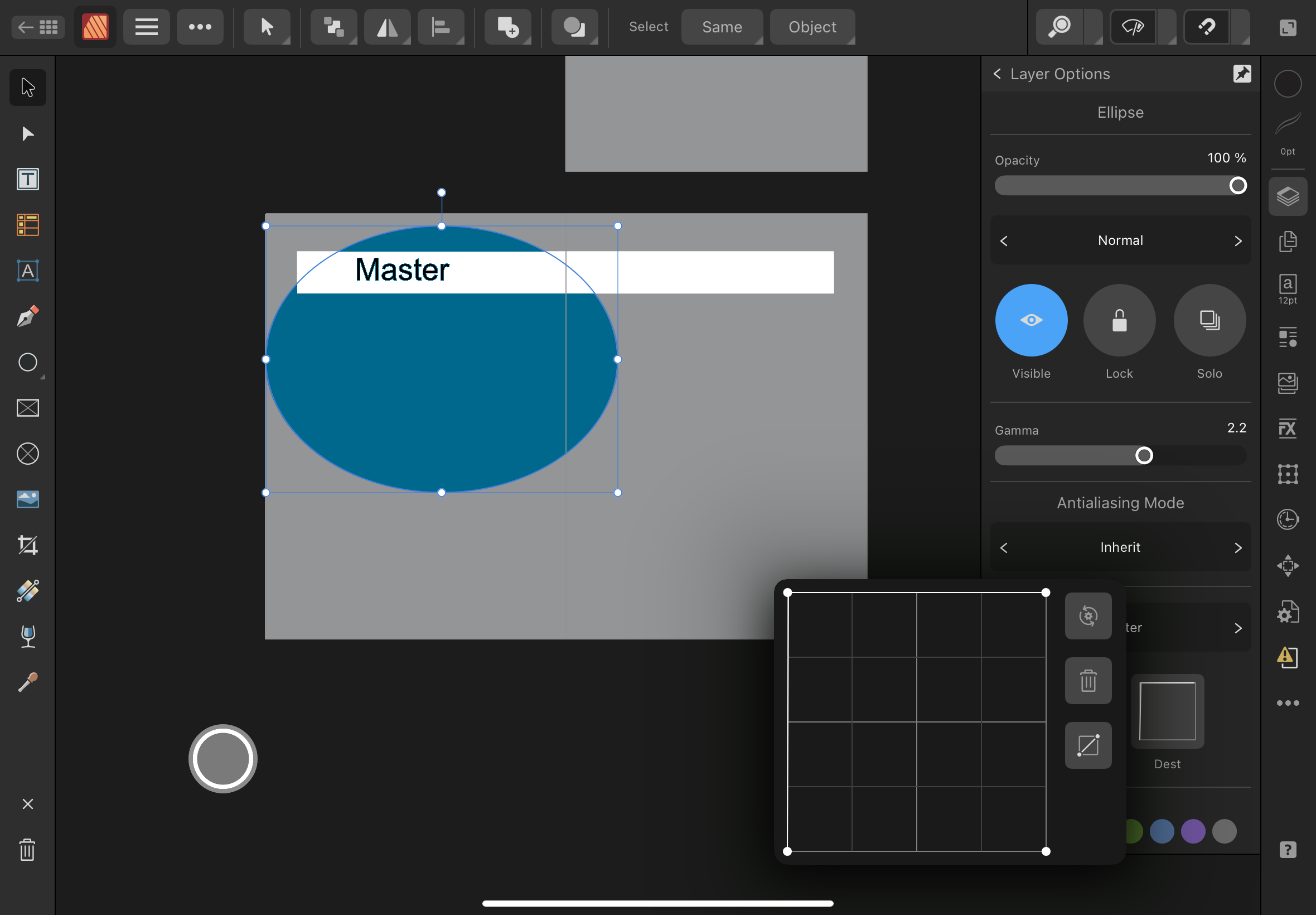 Unable To Cover Up Text On Pages Using The Master Page Within Publisher 