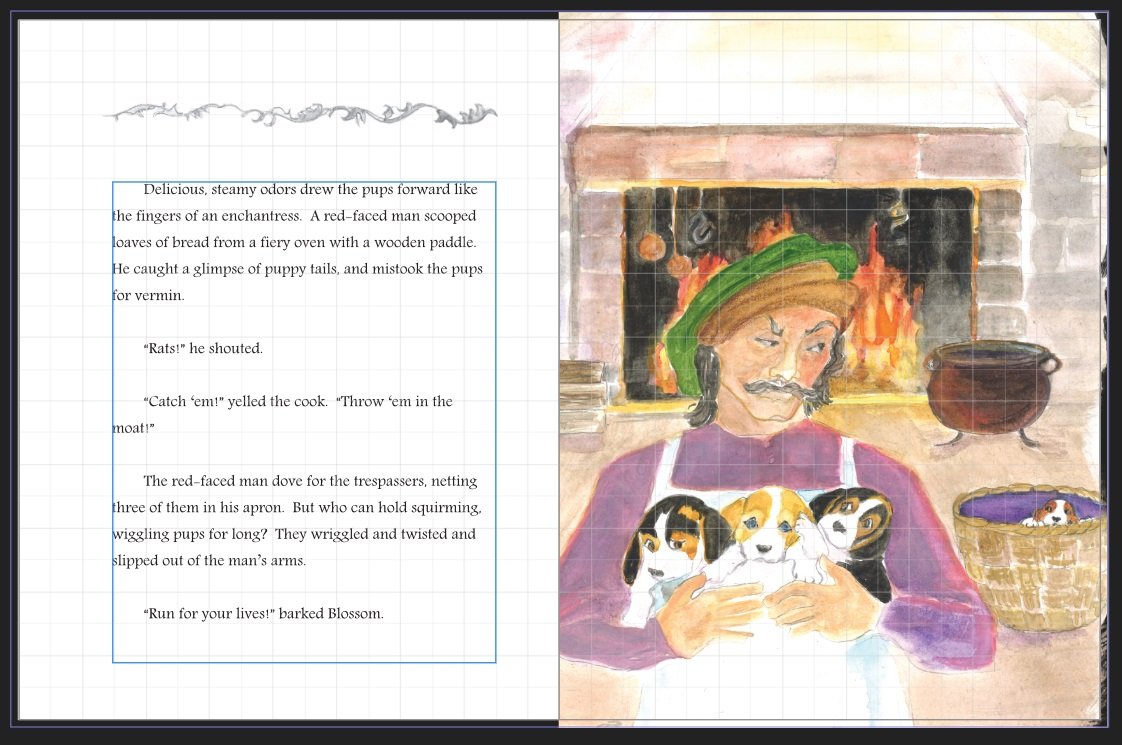 Bleed in two-page spread is showing on the opposite page - Desktop Questions (macOS and Windows ...