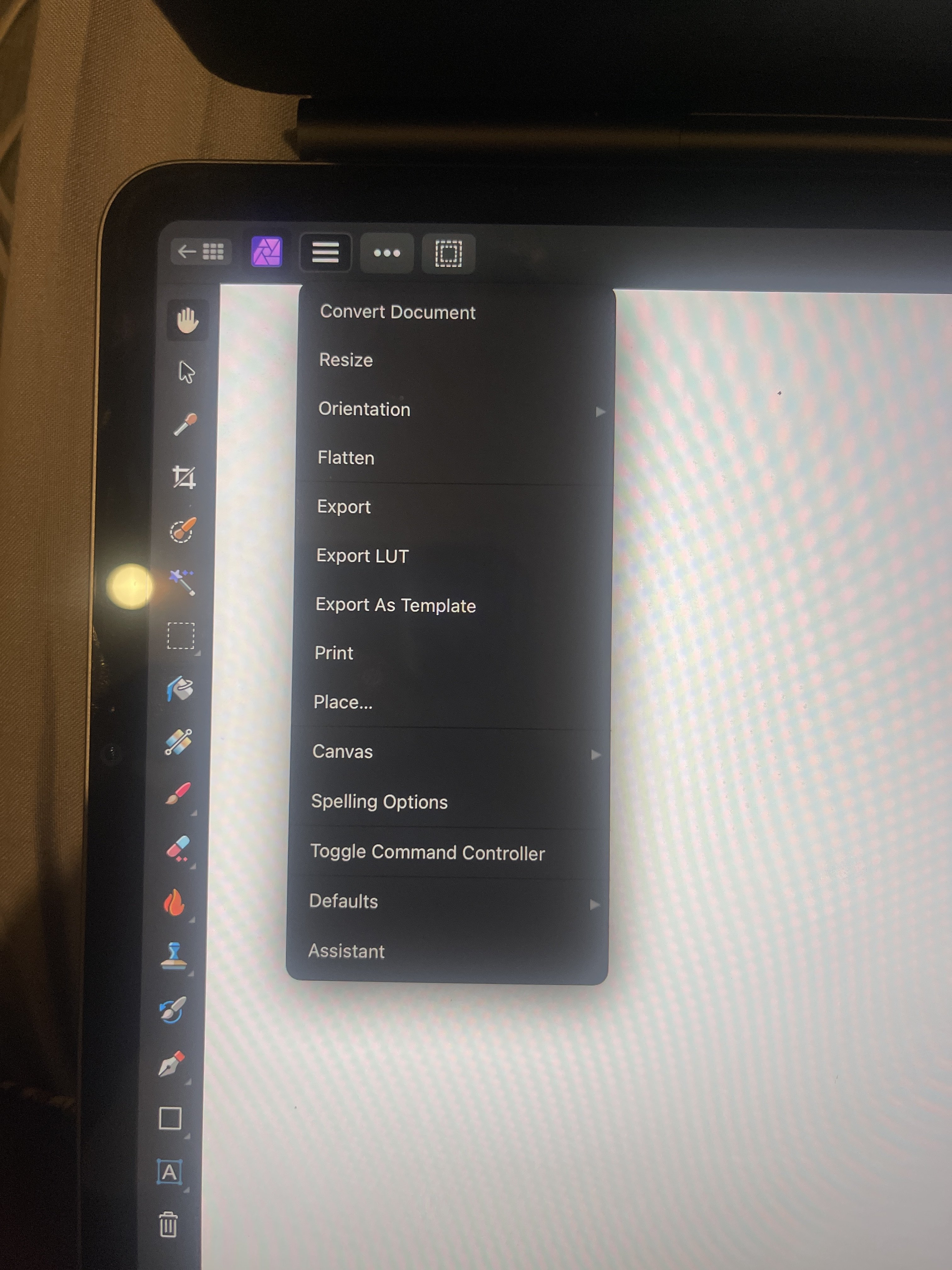 Not being able to export VIA PDF - iPad Questions - Affinity | Forum