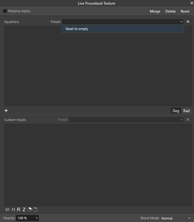 All procedural texture presets disappeared. - V2 Bugs found on Windows - Affinity | Forum