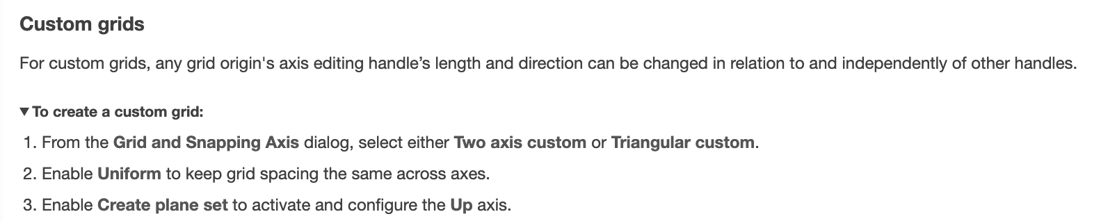 Triangular Custom Grid – How To Change »Up Axis« Settings? - Desktop Questions (macOS and ...