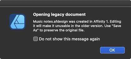 Legacy files - Desktop Questions (macOS and Windows) - Affinity | Forum
