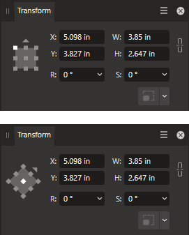 Transform Panel - Origin Point Doesn't Reflect Selection Change - V2 Bugs found on Windows ...