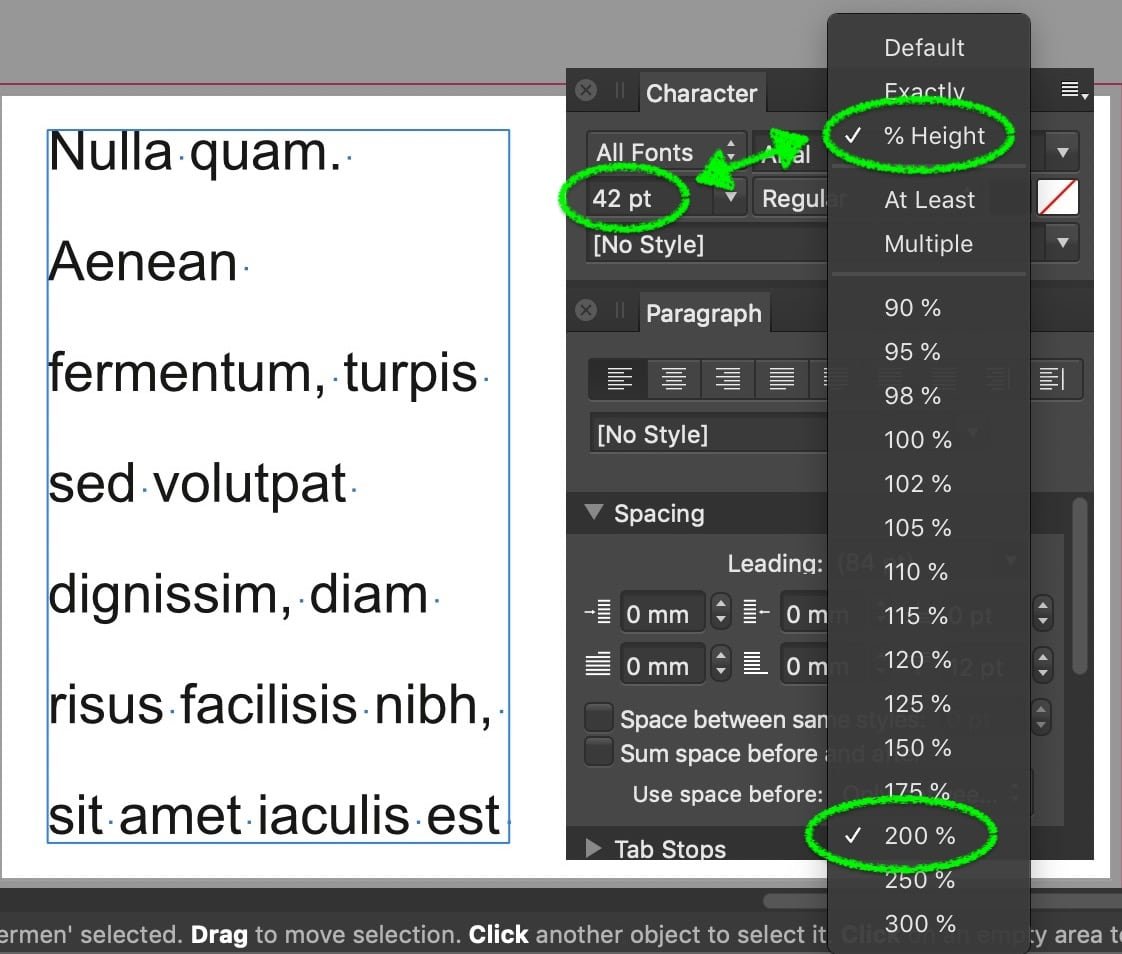Odd behavior in paragraph leading - Desktop Questions (macOS and Windows) - Affinity | Forum