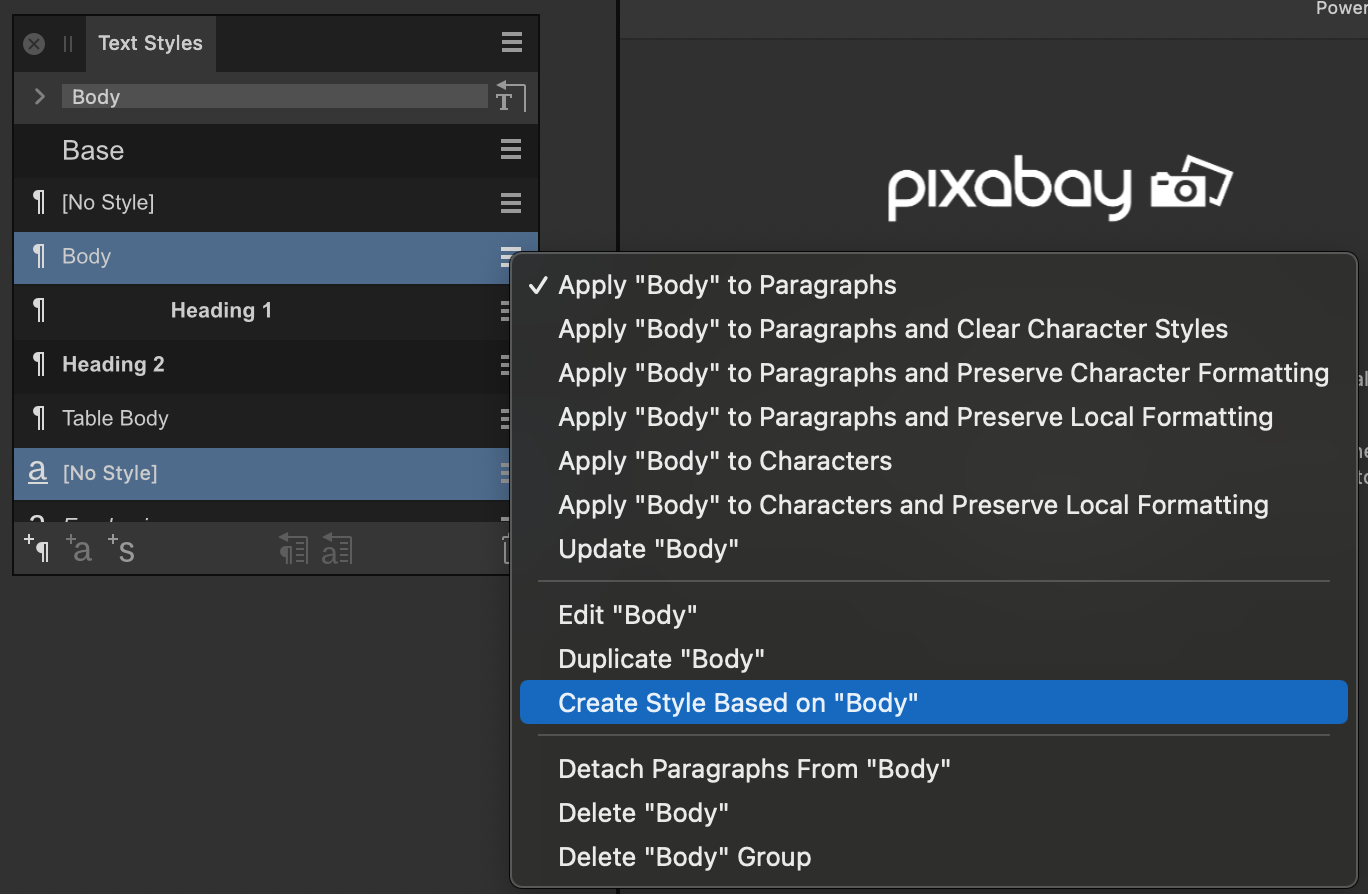How do I set font styles globally? - Desktop Questions (macOS and Windows) - Affinity | Forum