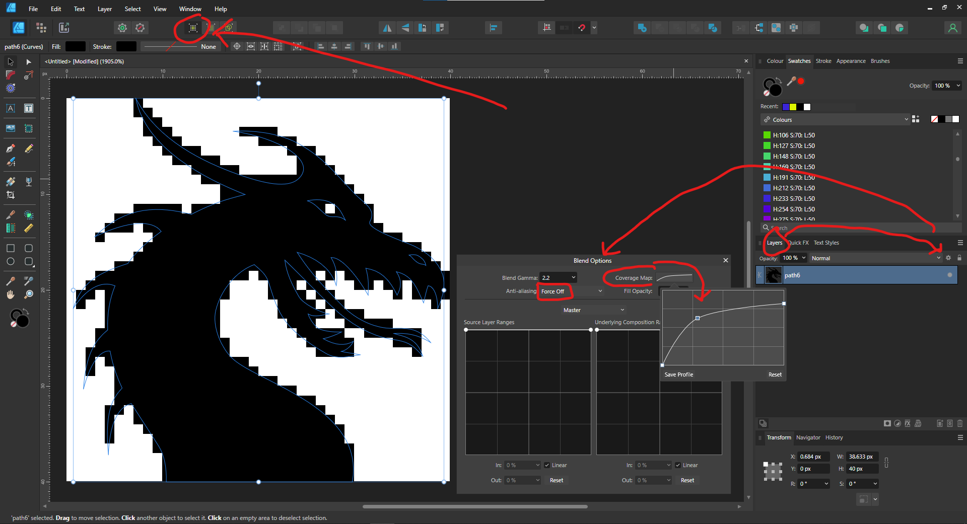 Pixel size / grid - Affinity on Desktop Questions (macOS and Windows ...