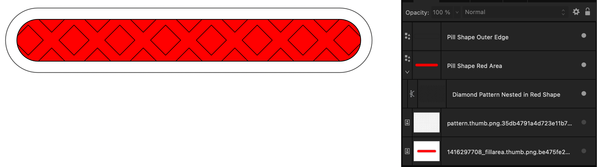 How do I add a vector repeating pattern to a shape? - Desktop Questions (macOS and Windows ...