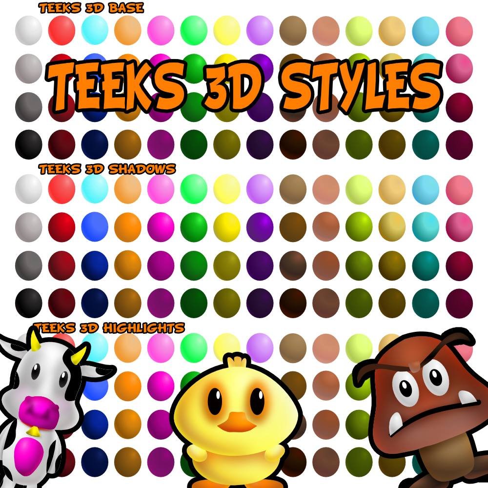 FREE - TEEKS 3D STYLES - TEEKS TIP TIME - Resources - Affinity | Forum