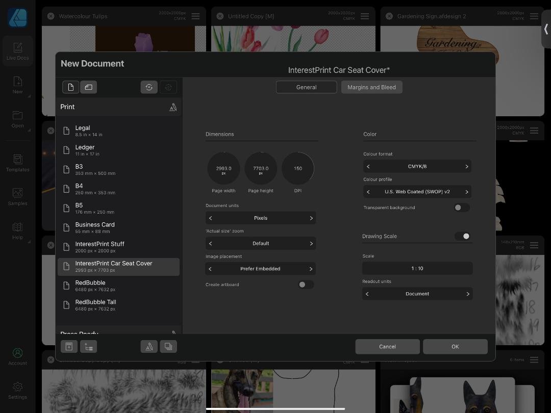 Why are my dimensions different in the document than in my preset in ...
