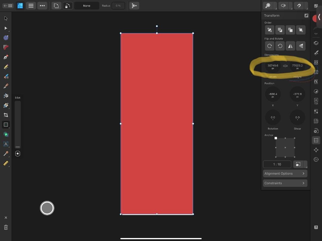 Why Are My Dimensions Different In The Document Than In My Preset In