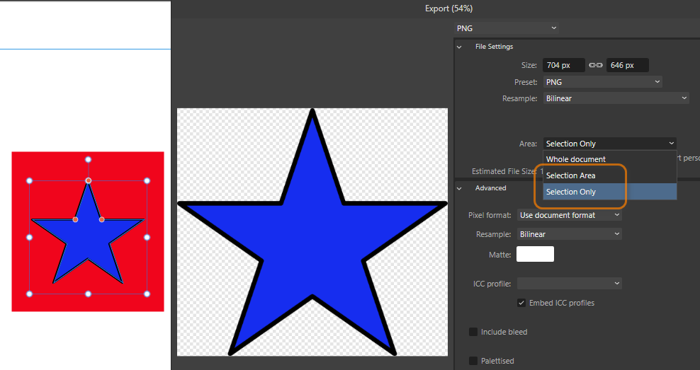 Export Selection In Right Click Menu Feedback For The Affinity V2 Suite Of Products Affinity