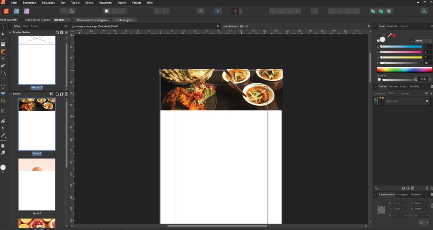 For Layout (facing) pages, bleed is outside only on Publisher - Desktop Questions (macOS and ...