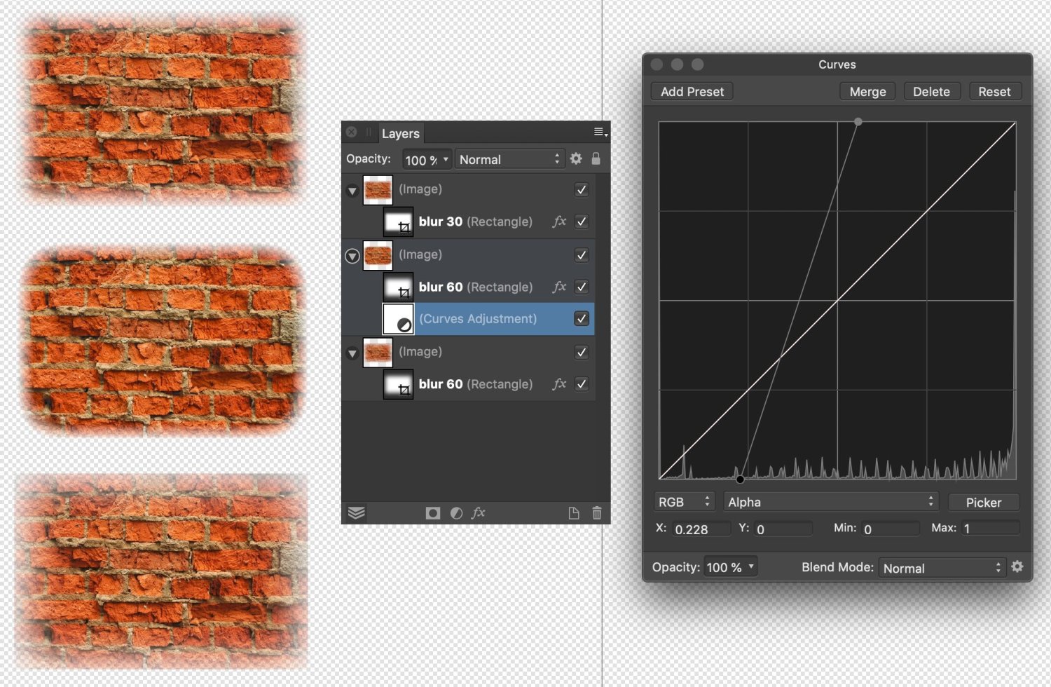 Mask edge feathered - how? - Desktop Questions (macOS and Windows ...