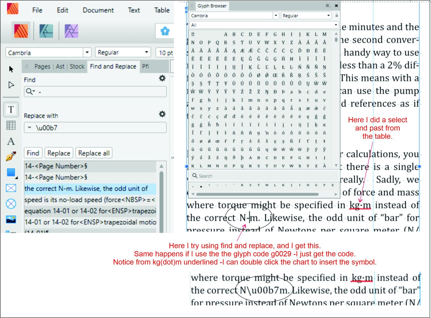 Publisher Find / Replace Glyph - Page 3 - Pre-V2 Archive of Desktop ...