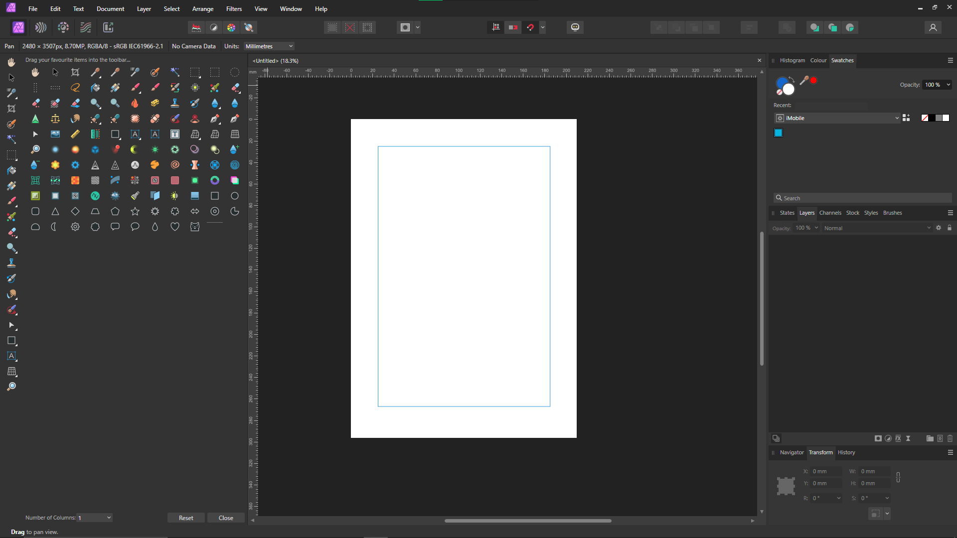 Add Possibility To Display Texts Under Icons For The Tool Buttons 0303