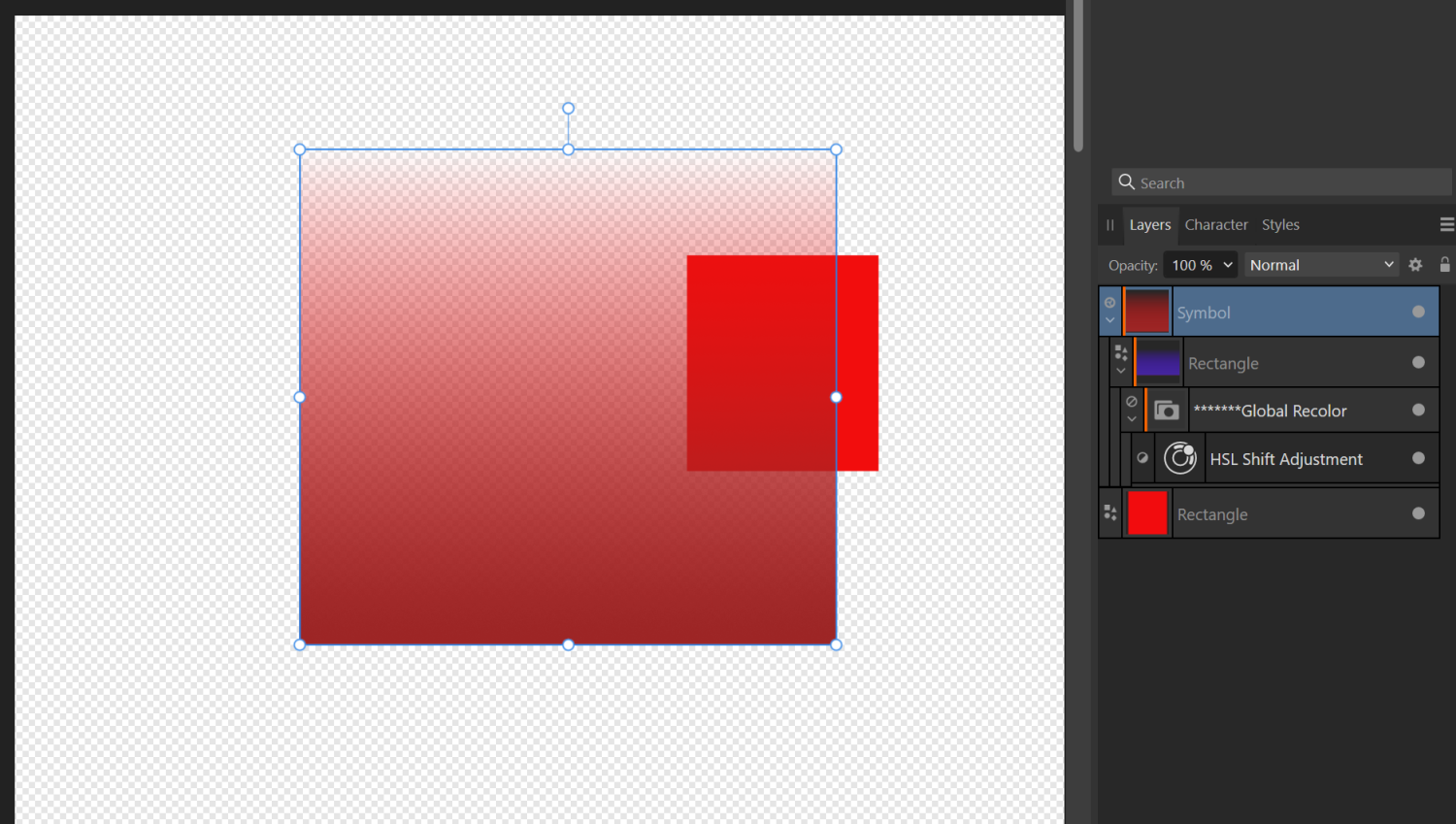Adjustment Layer Within Symbol Not Propagating To Outer Nested Symbols Affinity On Desktop