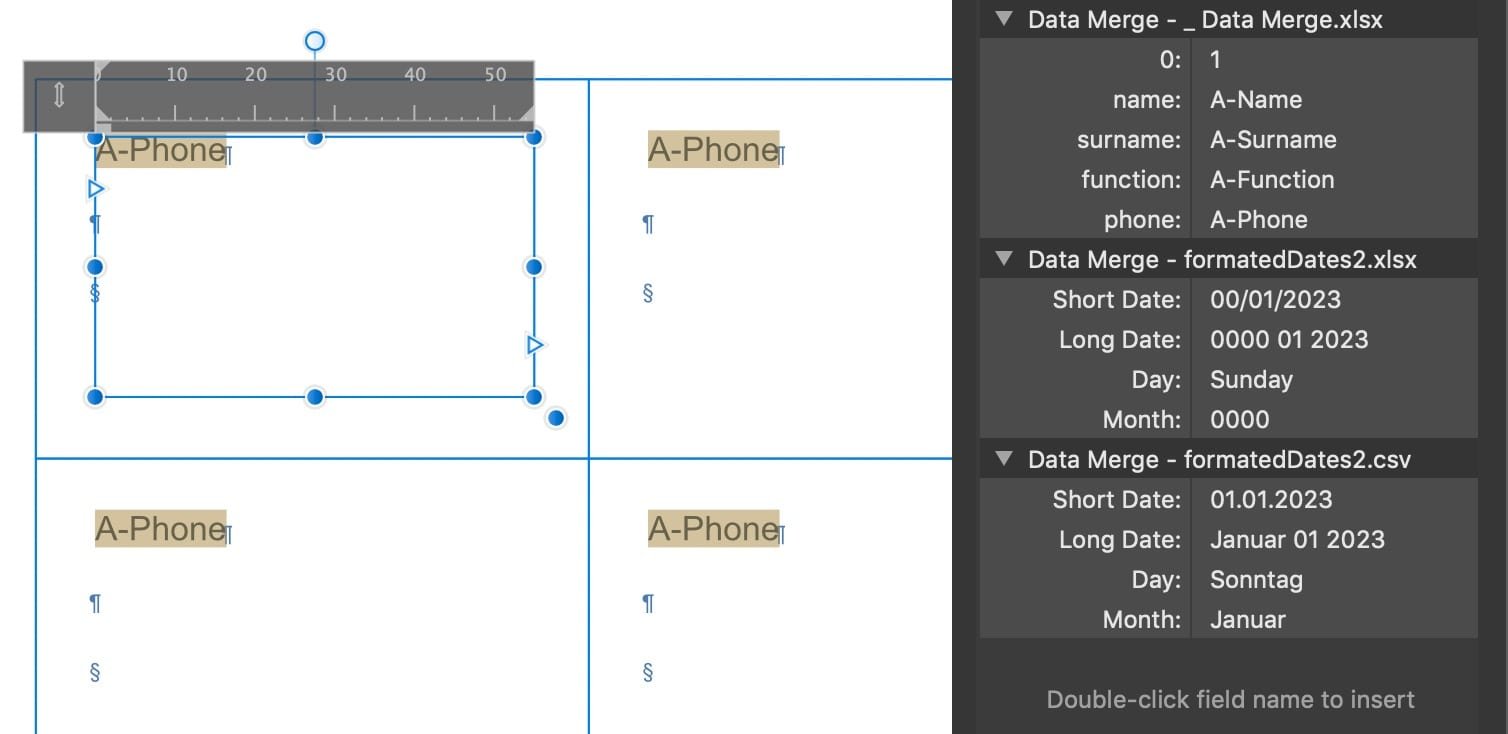 Data Merge replaces Month with 0000? - Desktop Questions (macOS and Windows) - Affinity | Forum