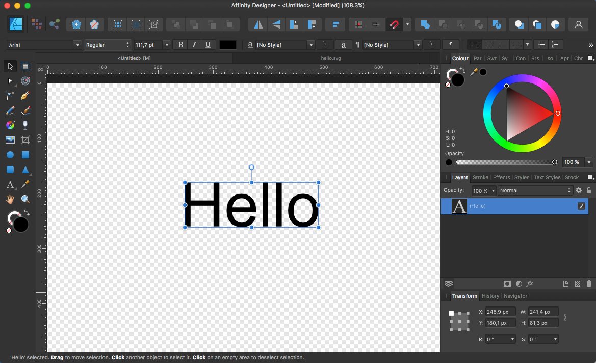 Export SVG - blank space what am I doing wrong? - Desktop Questions (macOS and Windows ...