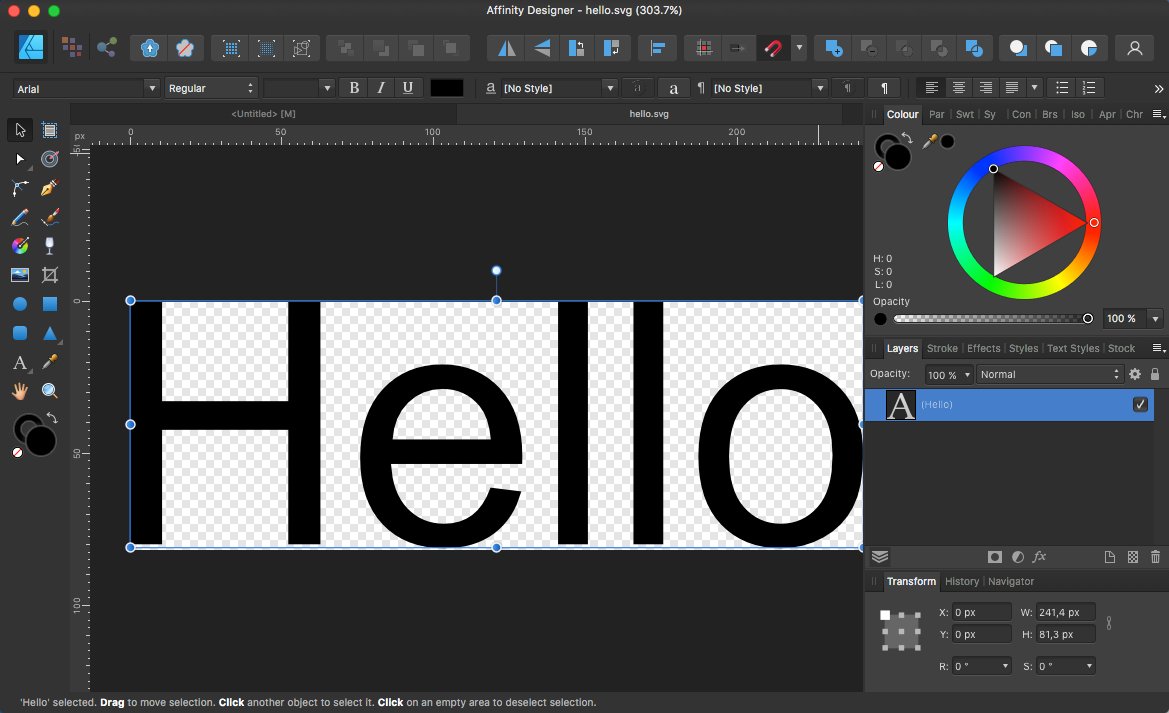 Export SVG - blank space what am I doing wrong? - Desktop Questions (macOS and Windows ...