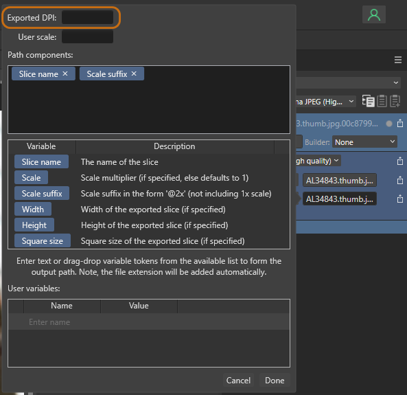 Set File DPI in Export Window - Feedback for the Affinity V2 Suite of ...