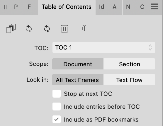 TOC panel, Text Flow vs. Story - V2 Bugs found on macOS - Affinity | Forum