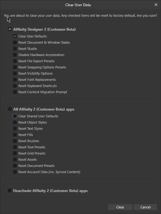 Affinity Designer 2 1 1 Is Not Starting Windows Desktop Questions Macos And Windows