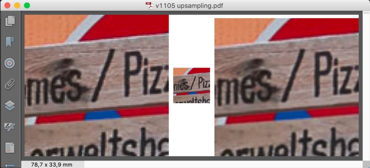 Publisher: Any easy way to upsample all "Placed image DPI too low" images in a document ...