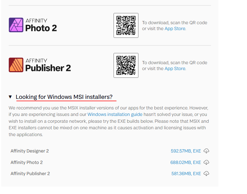 Error Message When Installing Publisher Designer 2 2 Affinity On