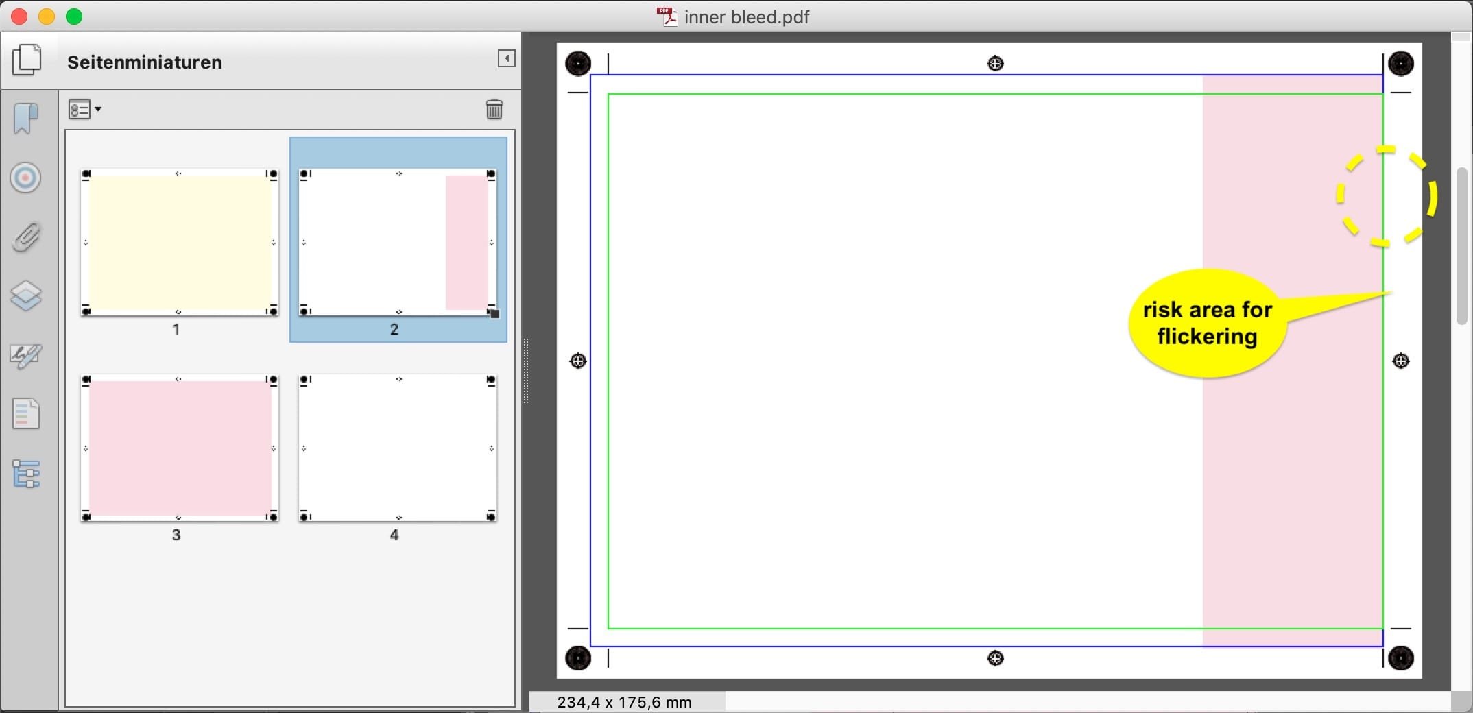 How can I keep content of other pages off my spine's bleed? - Desktop Questions (macOS and ...