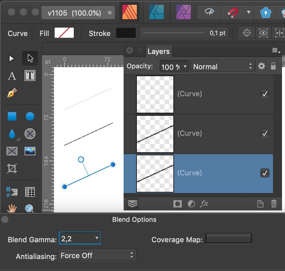 Affinity Designer drawn vector lines very pixelated -Help!- - Page 2 ...