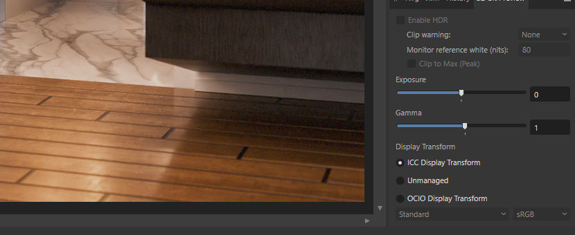 AF-Photo 2.2.1 Inverted display color with OCIO when loading a second ...