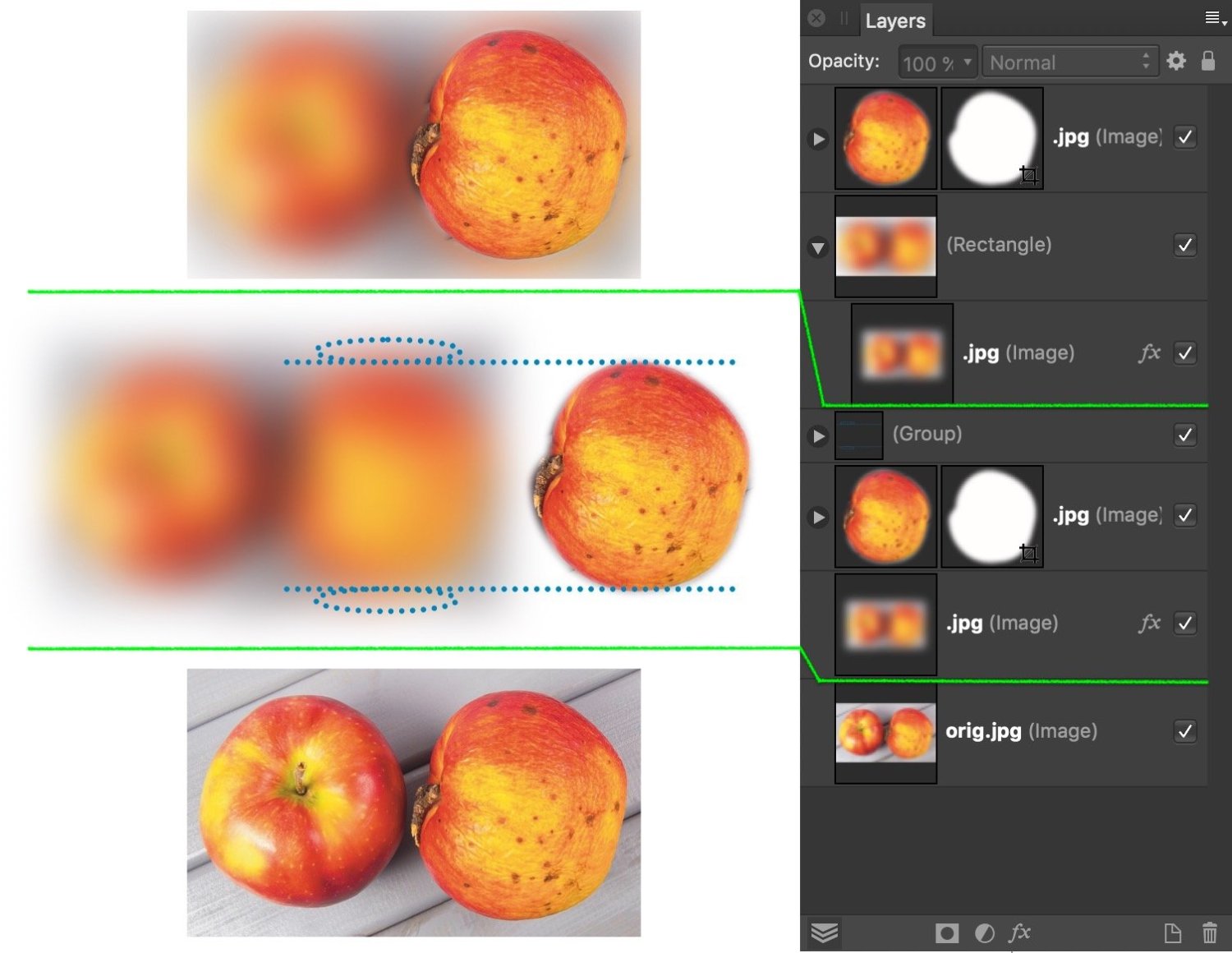 Blur also consider masked area? - Affinity on Desktop Questions (macOS and Windows) - Affinity ...