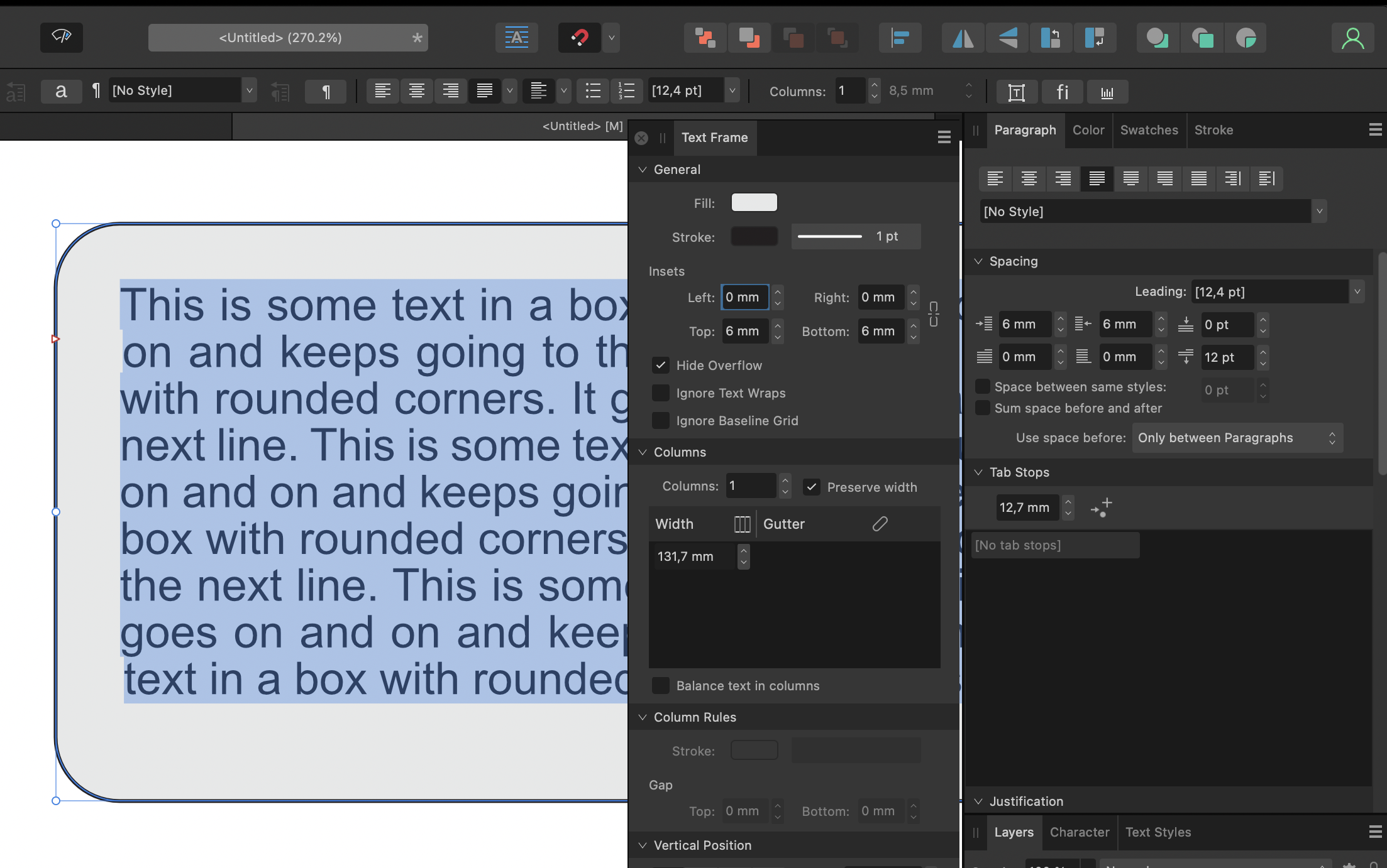 Text Indenting First Line Automatically Pre V2 Archive Of Affinity On Desktop Questions Macos