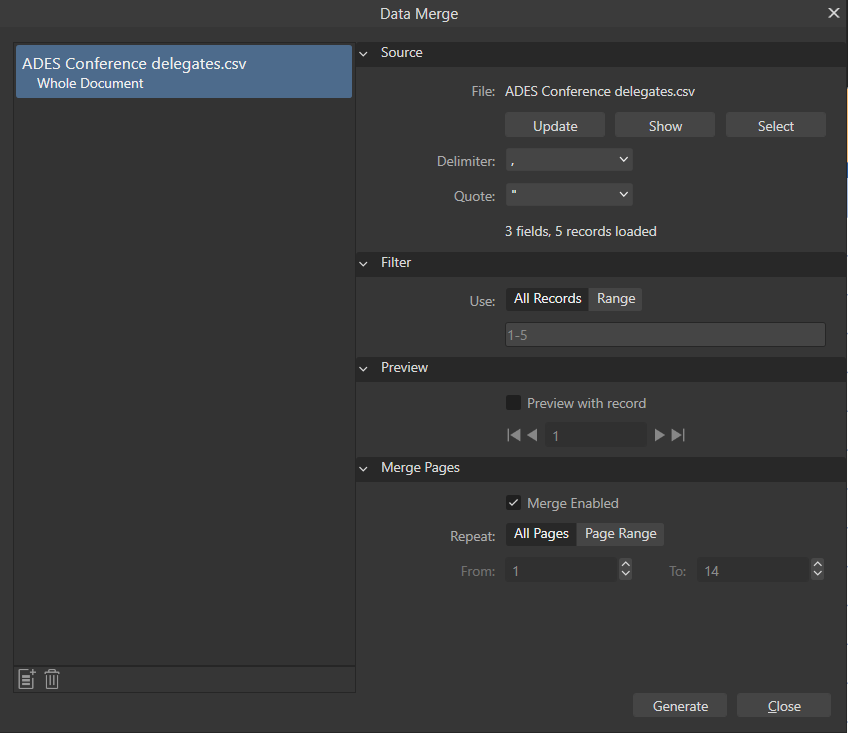 Data-merge issue - Desktop Questions (macOS and Windows) - Affinity | Forum