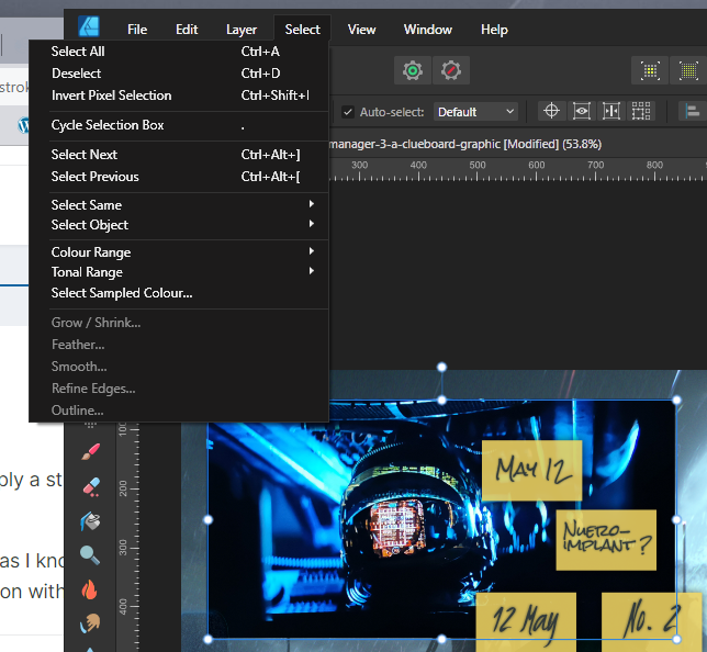 Affinity Designer 2.2 not applying strokes to rasterized images... - V2 Bugs found on Windows ...
