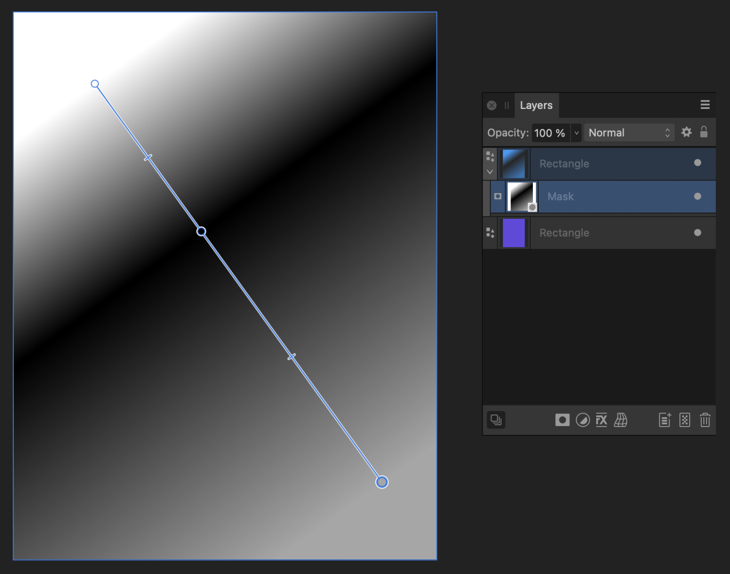 Designer 2.2.1 - How to edit existing gradients in Masks? - Desktop ...